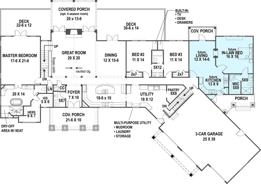 Find the Perfect In-Law Suite in Our Best House Plans - DFD House Plans ...