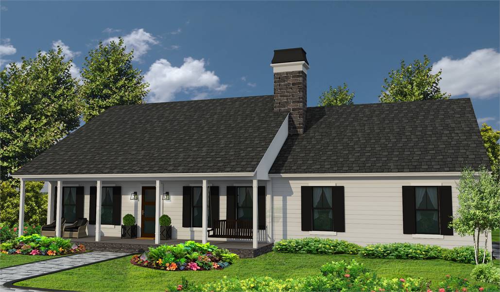 Beautifully Simple Ranch House Plans - DFD House Plans Blog