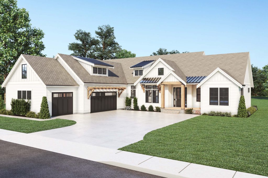 Five Fresh New Homes for Spring - DFD House Plans Blog