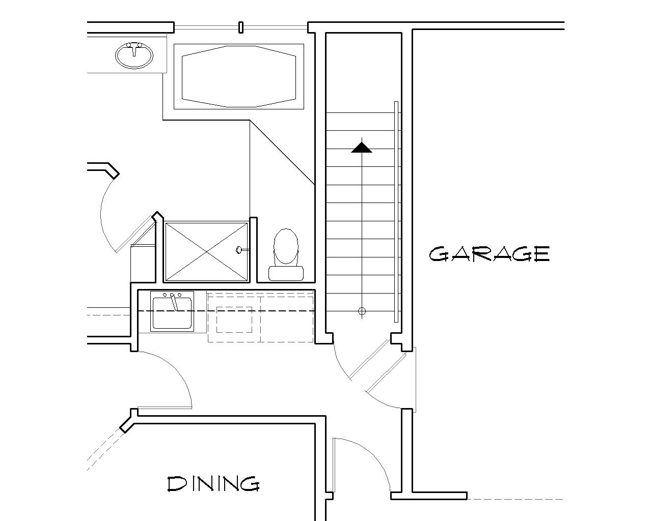 Cottage House Plan with 3 Bedrooms and 2.5 Baths - Plan 2448