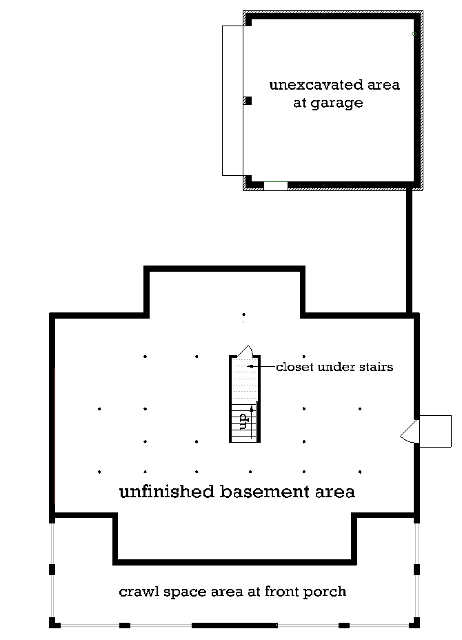 Southern House Plan with 3 Bedrooms and 2.5 Baths - Plan 3064