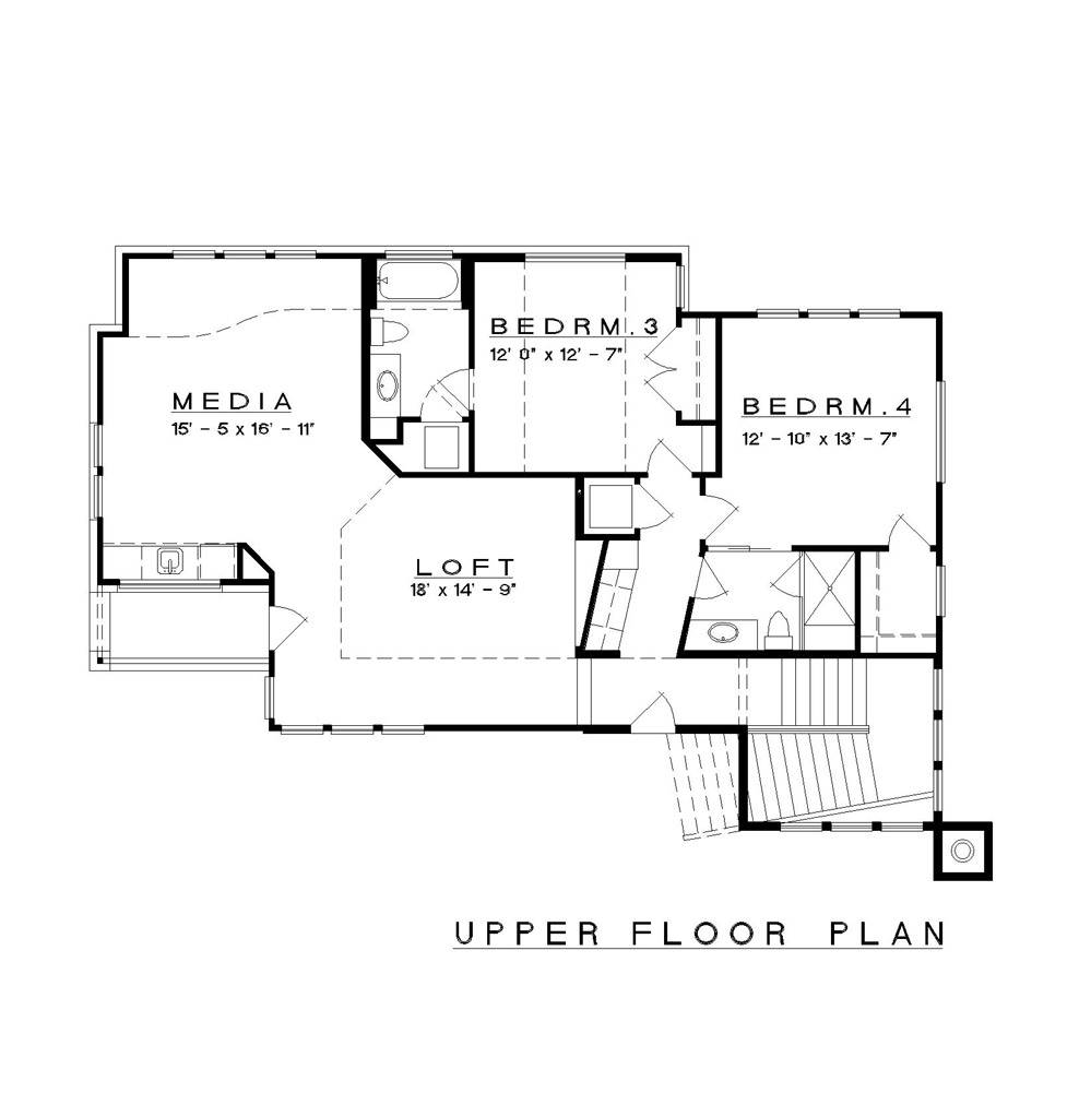 Luxury Two Story Contemporary Style House Plan 1068 - Plan 1068
